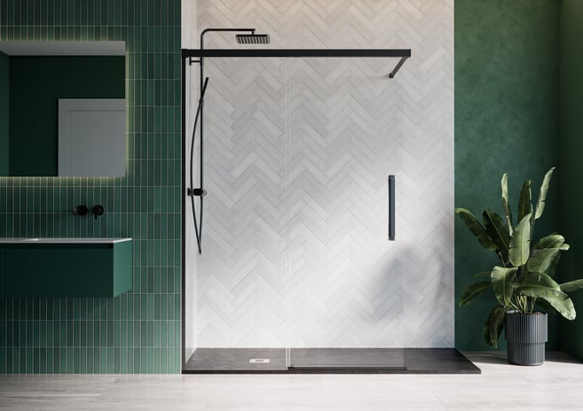 Mamparas de Ducha Correderas Serie HIT de Profiltek